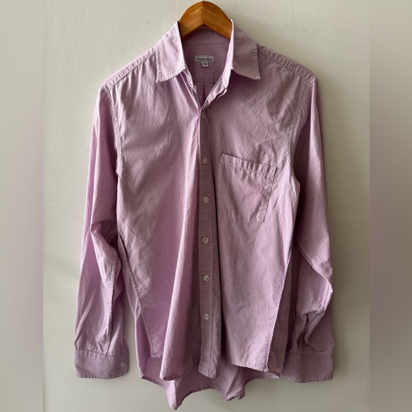 Steven Alan | Shirts | Steven Alan Purple Gingham Oxford Button Down ...